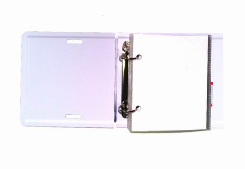 Graceland Folding Metal License Plate Photo Album – Holds 4″ x 6 ...