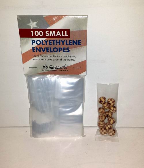 Pack of 100 Small Clear Polyethylene Envelopes – H&J Liquidators and ...