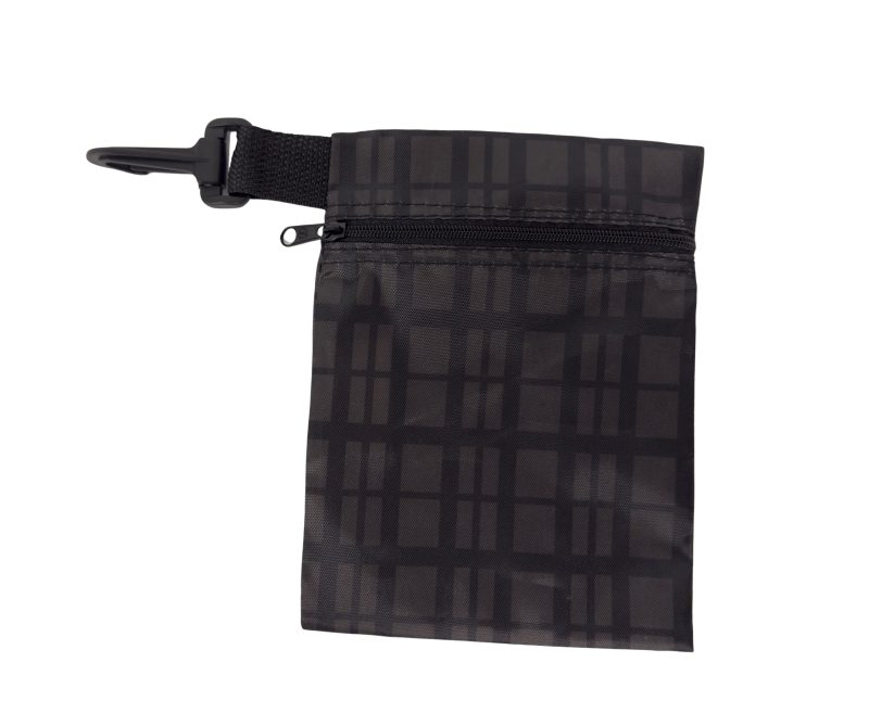 Zippered Polyester (6″ x 4 1/2″) Utility / Gadget Pouch Case with Strap ...