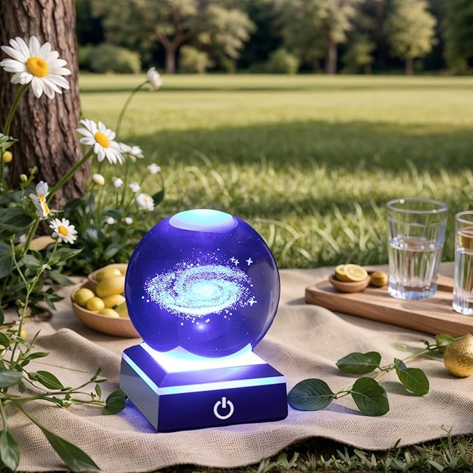 3D Galaxy System Crystal Ball – Color Changing – Item #8581 NBSP – H&J ...