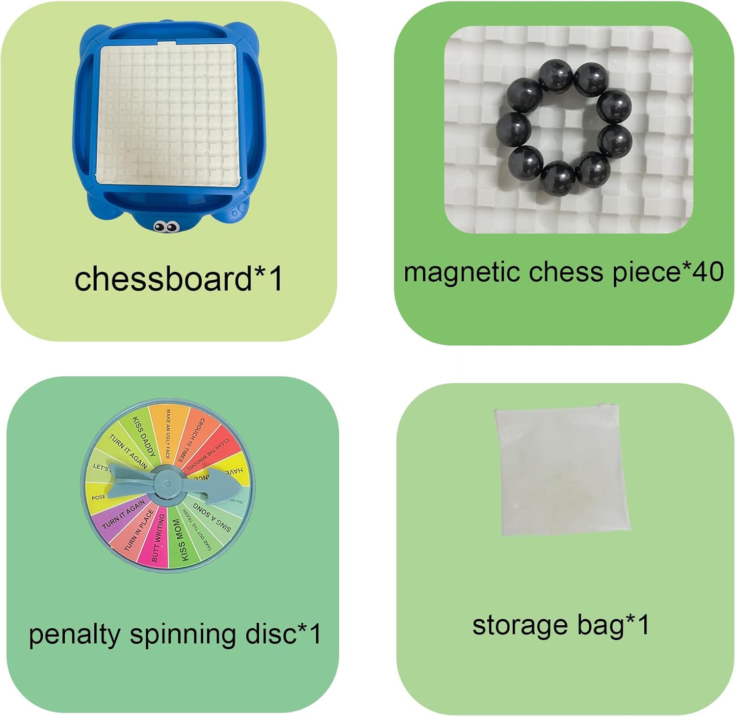 Magnet Chess Game Set Board Game Toy with 40 Stones – Item #8618 – H&J ...